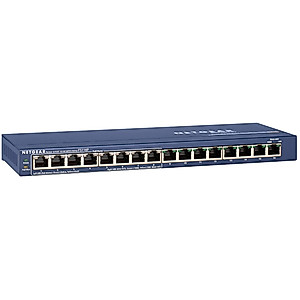 Prosafe 16port 10/100 Desktop Switch With 8port Poe Fs116p