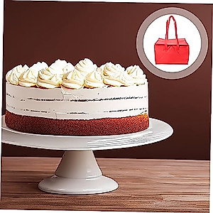 INOOMP Insulation Bags Zip Ties Outdoor Thermal Insulation Bag Insulated Bags for Shopping Insulated Grocery Bags Food Packing Bag Non-woven Fabric Zipper Insulated Delivery Pouch