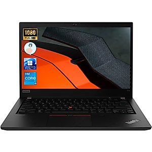 Lenovo ThinkPad T14 Business Laptop, 14" FHD IPS Display, Intel Core i5-1135G7, Windows 11 Pro, 16GB RAM, 512GB SSD, WiFi 6, HDMI, Fingerprint Reader, Backlit Keyboard, Long Battery Life, TDU
