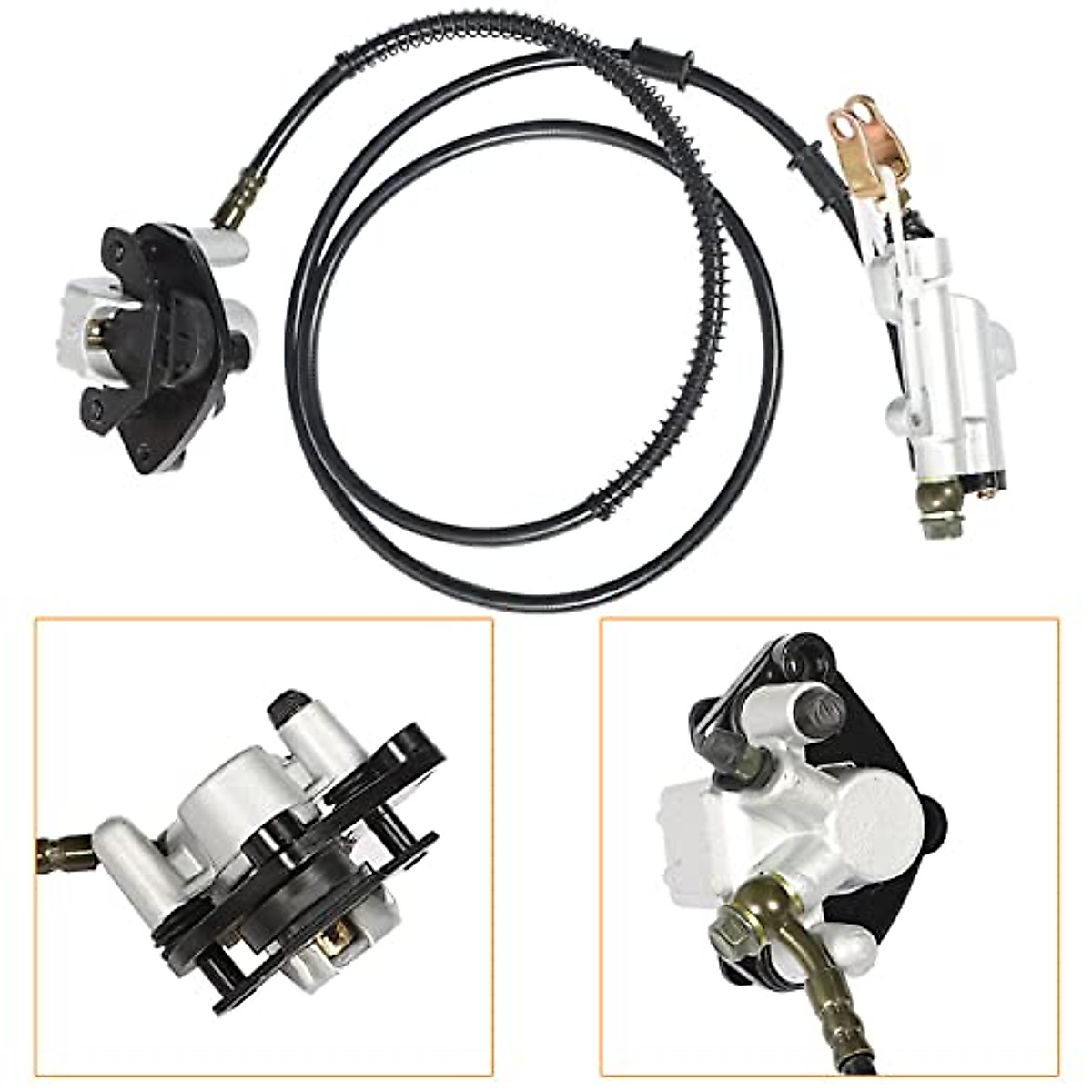 labwork Rear Live Axle Kit with Brake Assembly & Chain Replacement for Drift Trike Go Kart 50cc 70cc 90cc atv quads 29 inch/740mm