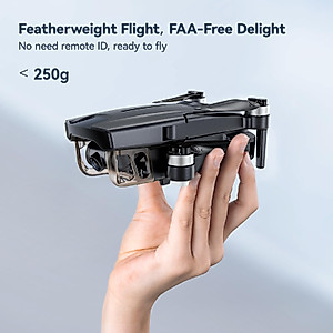 Ruko F11GIM Drones with 2-Axis Gimbal EIS 4K Camera for Adults, 2 Batteries 56 Min Flight Time, Level 6 Wind Resistance, FPV Brushless Motor, GPS Auto Return Home Compliance with FAA Remote ID