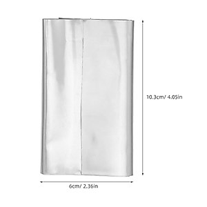 BUGUUYO Sheet Experiment Anode Electrode Material Analysis Test Experimental Supply Experiment Tools Science Experiment Supplies Fruit Battery Science Kit Laboratory Supply Zinc Silver