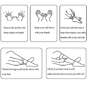 Kingbridal Women's Medical Calf Compression Stockings 20-30mmhg Socks Sleeve Swelling Shin Splint Varicose Veins Edema Nurses Maternity Nude