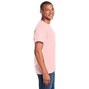 Gildan mens Heavy Cotton 5.3 oz. T-Shirt(G500)-LIGHT PINK-L-3PK