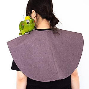 Parrot Anti-Scratch Shoulder and Arm Protector, Bird Diaper Durable Denim Parrot Training Pads for Parakeets Cockatiels Conures Macaws Lovebirds Finches, Anti-bite Protective Shawl Arm Guard
