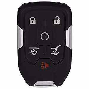 OCPTY 1 PCS Flip Key Entry Remote Control uncut Key Fob(Shell Case) Replacement for Suburban for Tahoe for GMC Yukon XL HYQ1AA 1551A-1AA 13508280 13580804 22984995 HYQ1AA 13580802