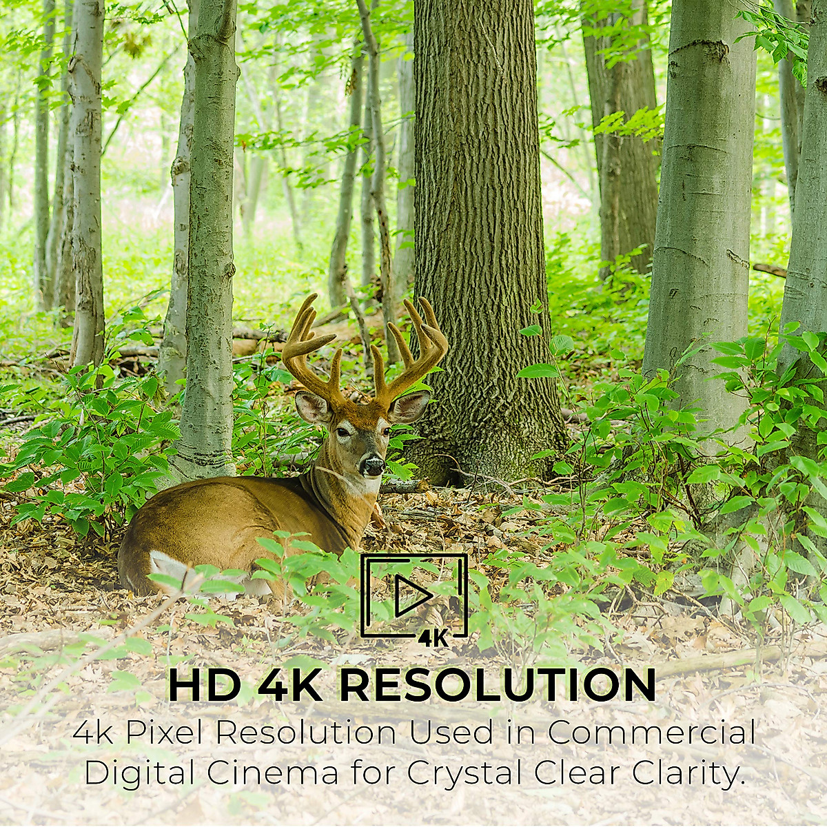 TACTACAM 5.0 Hunting Action Camera + Under Scope Rail Mount and 64GB MicroSD Card