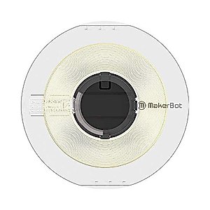 MakerBot PVA Support Filament Spool for Method 3D Printer (Natural, 0.45kg/1lb)
