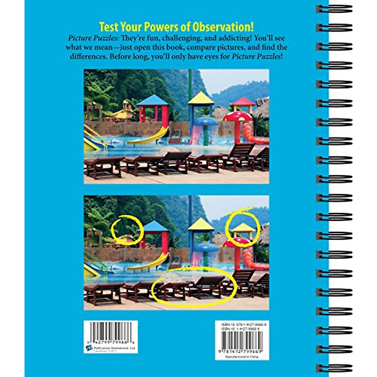 Brain Games - Picture Puzzles #4: How Many Differences Can You Find? (Volume 4)