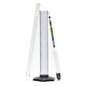 North Mountain Supply Premium Glass Triple Scale Beer & Wine Hydrometer Combo Kit With Test Jar and Glass Wine Thief - Made in France - Lead & Mercury Free