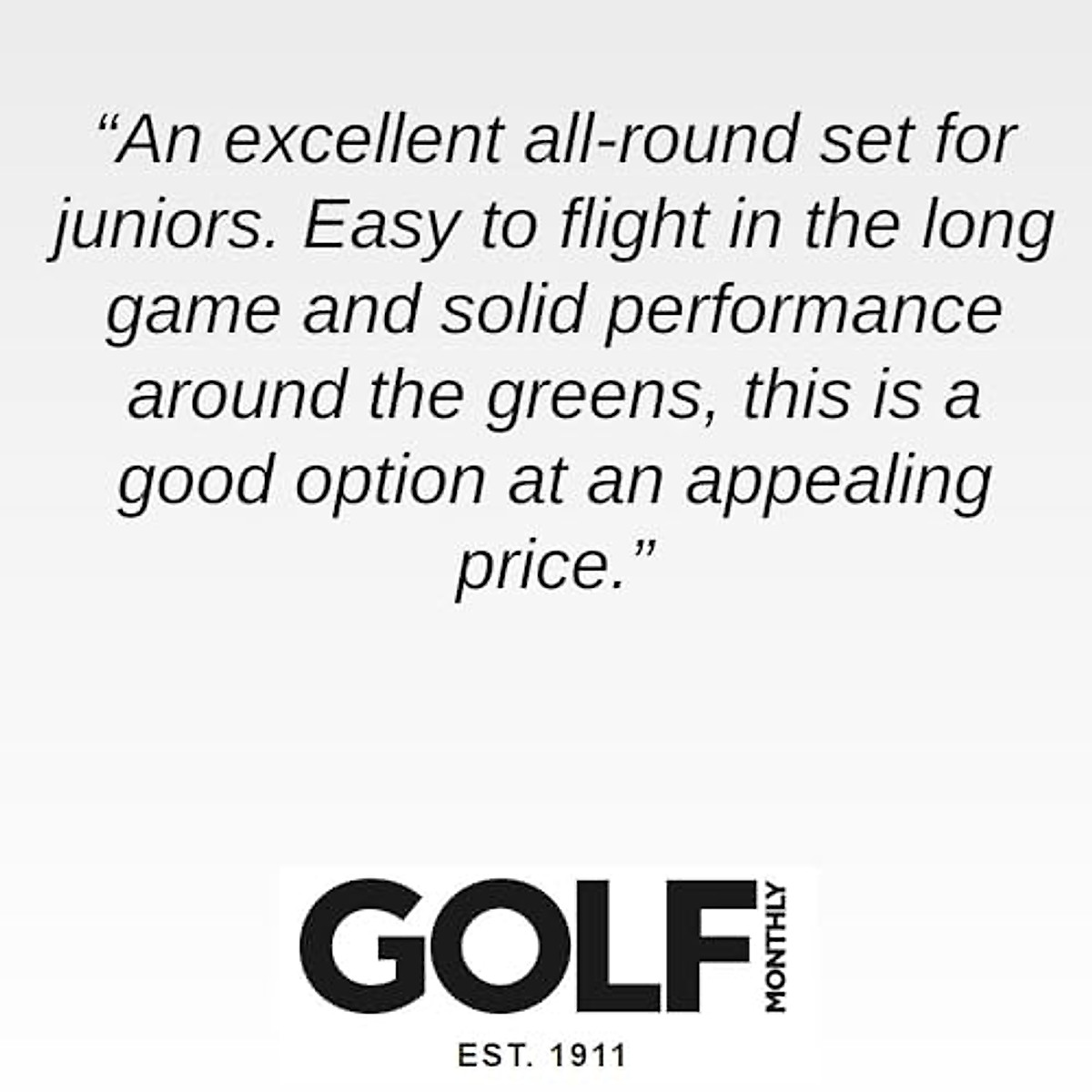 Ram Golf Junior G-Force Boys Right Hand Golf Clubs Set with Bag (Ages 4-6 (No Hybrid and SW))