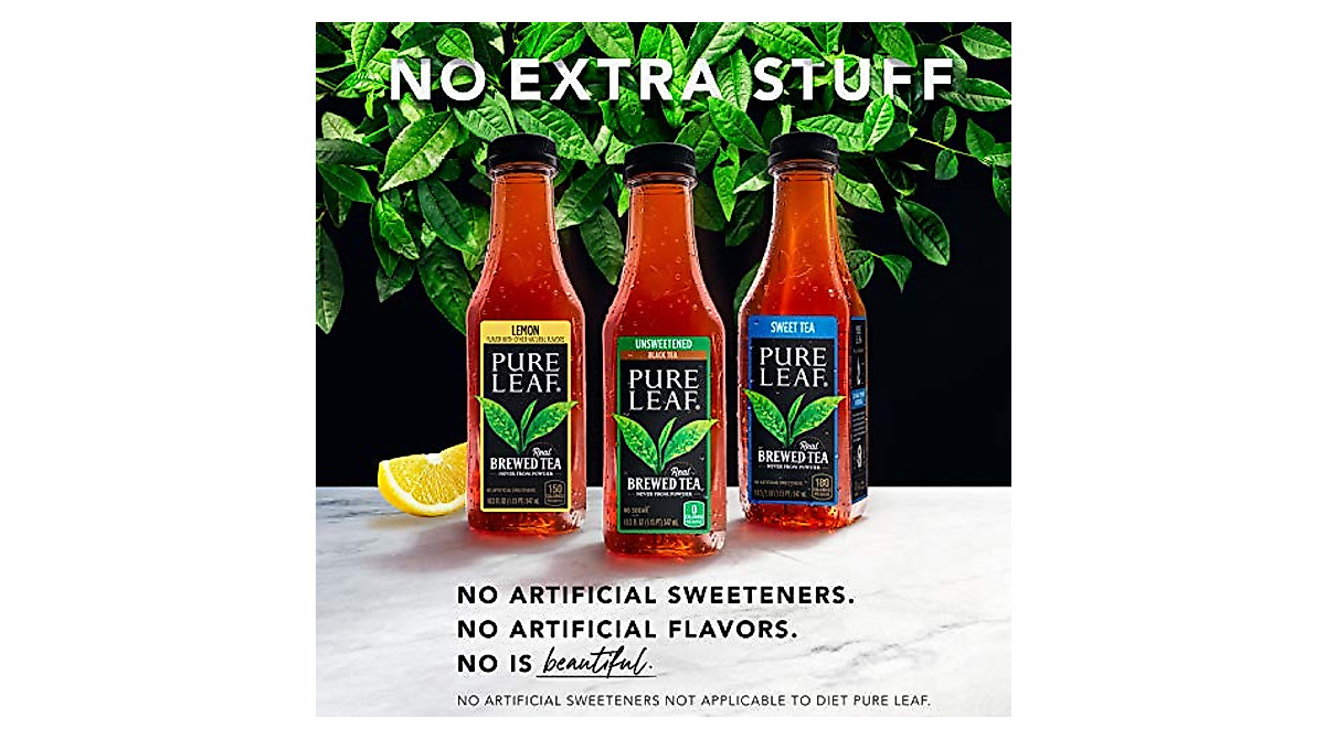 Pure Leaf Unsweetened Lemon Iced Tea: Pure Taste, Zero Cal