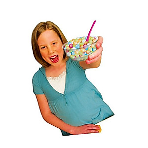 Dippin Dots Frozen Dot Maker, Includes 6 trays, 4 bowls, 4 spoons, 2 pop pens, Instructions, Enjoy Dippin Dots at home, Use any soda, juice or milk, Freezes in 2 hours, Easy to use, Great gift