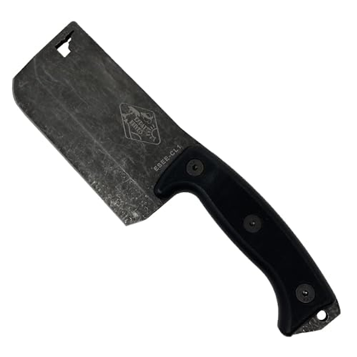 ESEE Knives Expat Knives Black G10 Handle Cleaver CL1