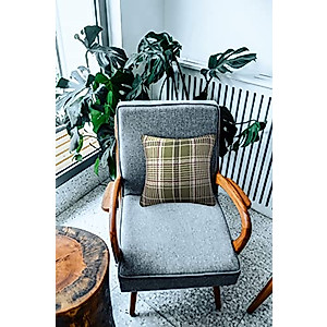 C&F Home Dawson Plaid Woven Pillow 18" x 18" Green