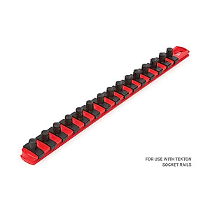 TEKTON 3/8 Inch Drive Twist Lock Socket Clip Set (5-Piece) | OSC01005 | Made in USA