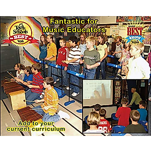 Panyard Jumbie Jam Authentic Steel Drum Kit Chrome Finish with Tube Floor Stand