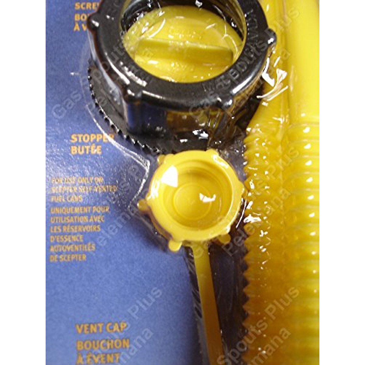 3 SCEPTER SPOUT KITS #03647 Gas Can Parts 4 PCS SPOUTS/SCREW CAP COLLAR/STOPPER/REAR VENT.Kit works on MIDWEST,AMERI-CAN,PLASTIC EAGLE PG5 & KP SERIES,IGLOO,UNISTREAM,MOELLER FUEL DIESEL KEROSENE JUGS