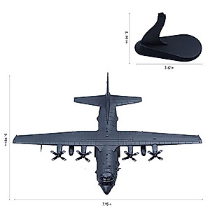 Udnorbay Lockheed AC-130 Air Gunship Airplane Model 1/200 Military Aircraft Diecast Models 01