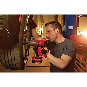 CRAFTSMAN V20 RP Cordless Impact Wrench Kit, 1/2 inch, Battery and Charger Included (CMCF900M1)