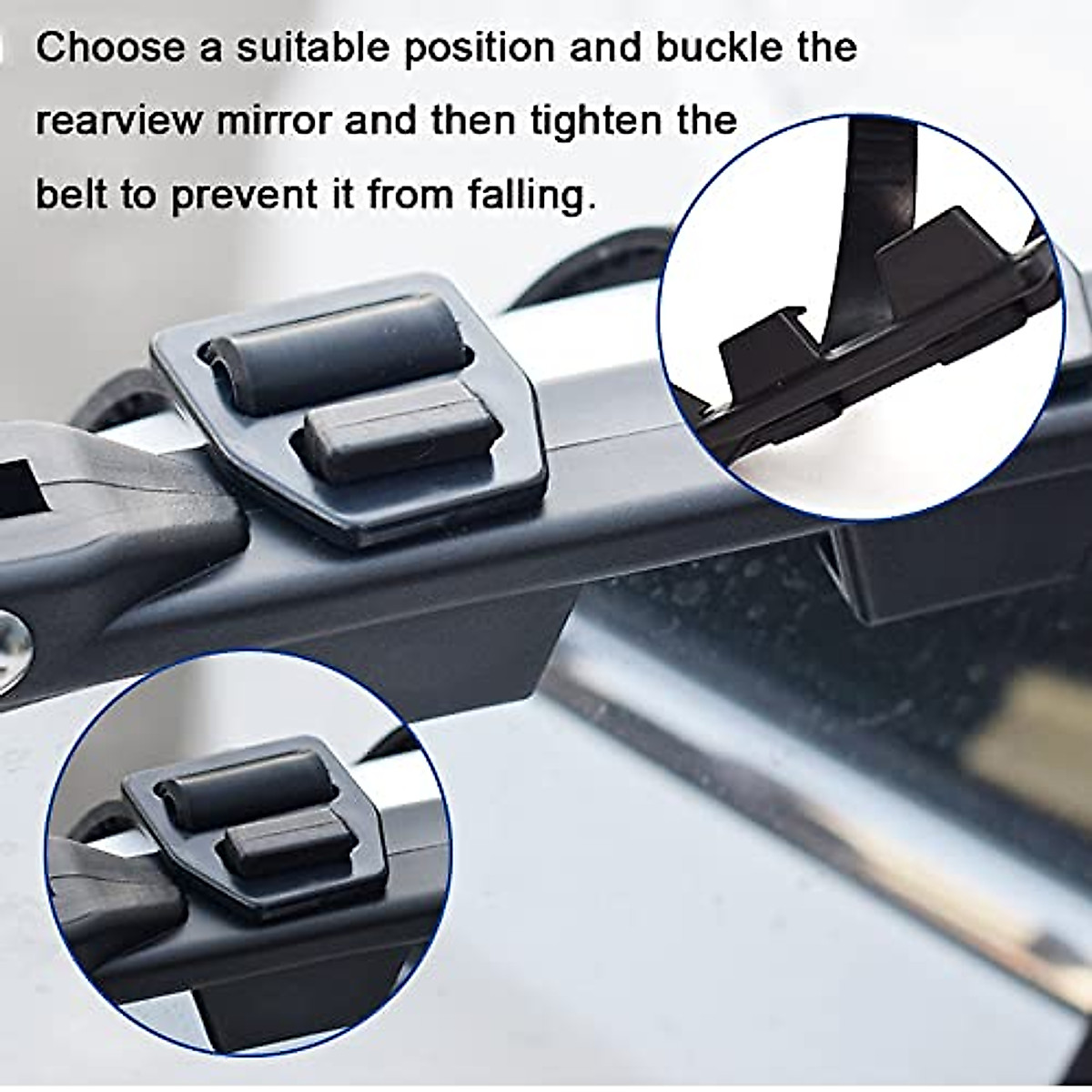 CYDZSW Car Tow Mirrors,RV Leveling Blocks Rear View Side Clip on Mirror Extensions,Tow Truck Towing Accessories(1PCS)