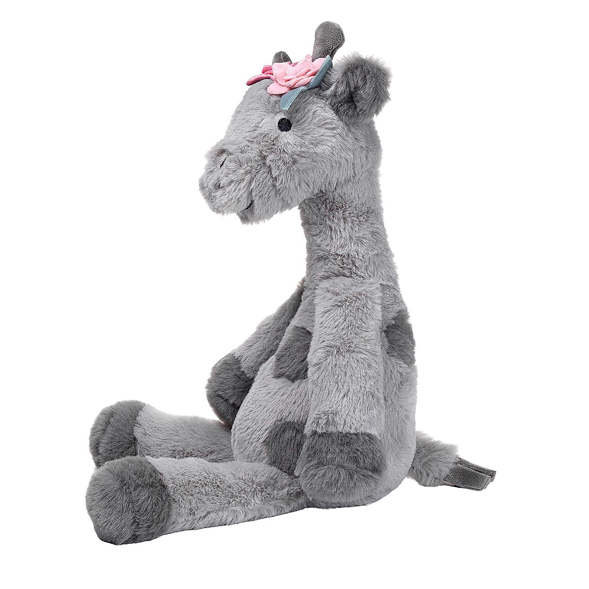 Lambs & Ivy Giraffe and a Half Gray Plush Stuffed Animal Toy - Skylar