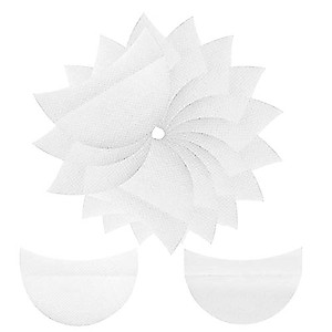 BetterJonny 200 Pieces Eyeshadow Stencils Pads, Eyeshadow Shields Lint Free Under Patches for Eyelash Extensions,Tinting and Lip Makeup Residue