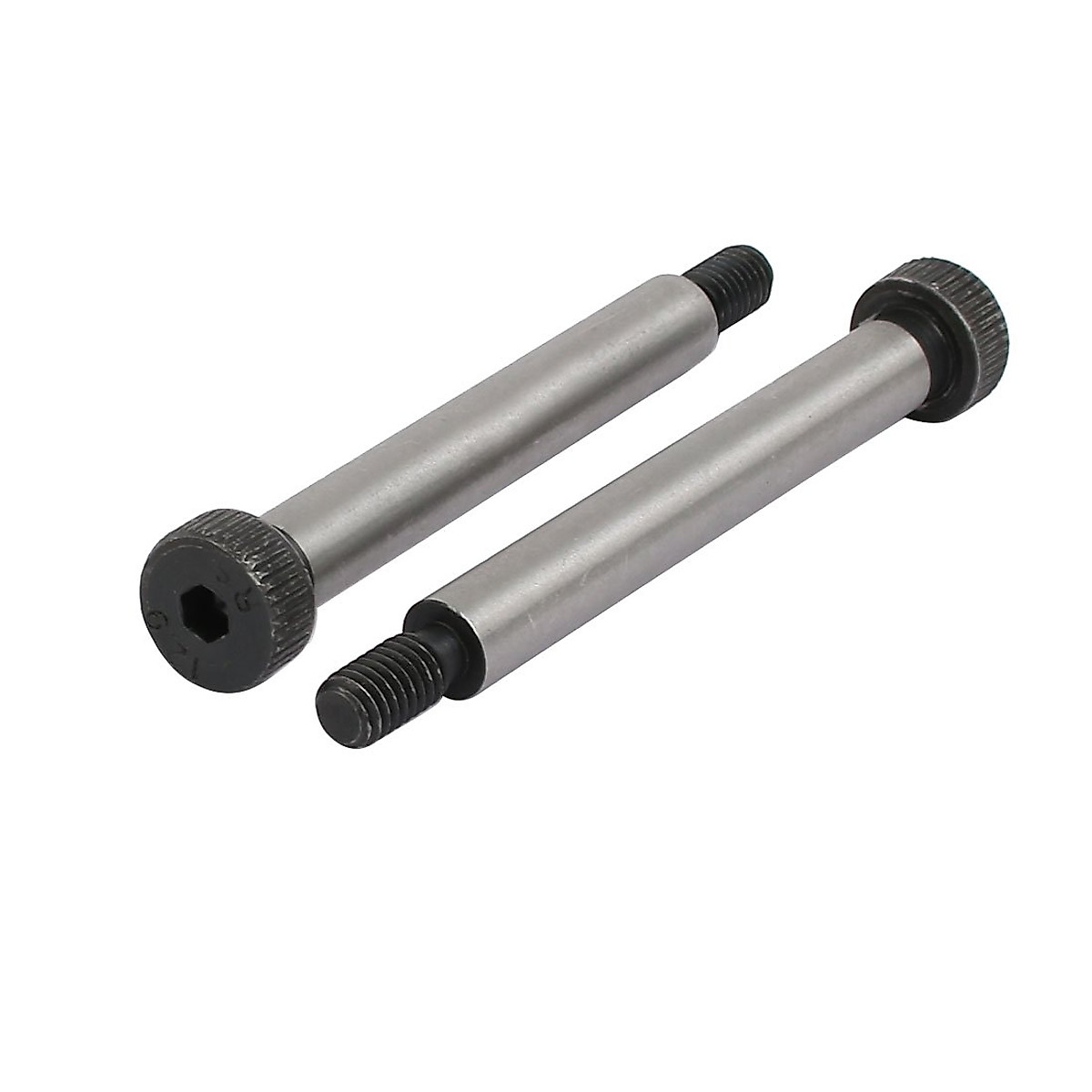 uxcell 10pcs 40Cr Steel Shoulder Bolt 8mm Shoulder Dia 60mm Shoulder Length M6x12mm Thread