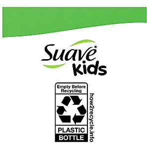 Suave Kids Detangler Spray For Tear-Free Styling Silly Apple Dermatologist-Tested Hair Detangler Formula, 10 Fl Oz (Pack of 6)