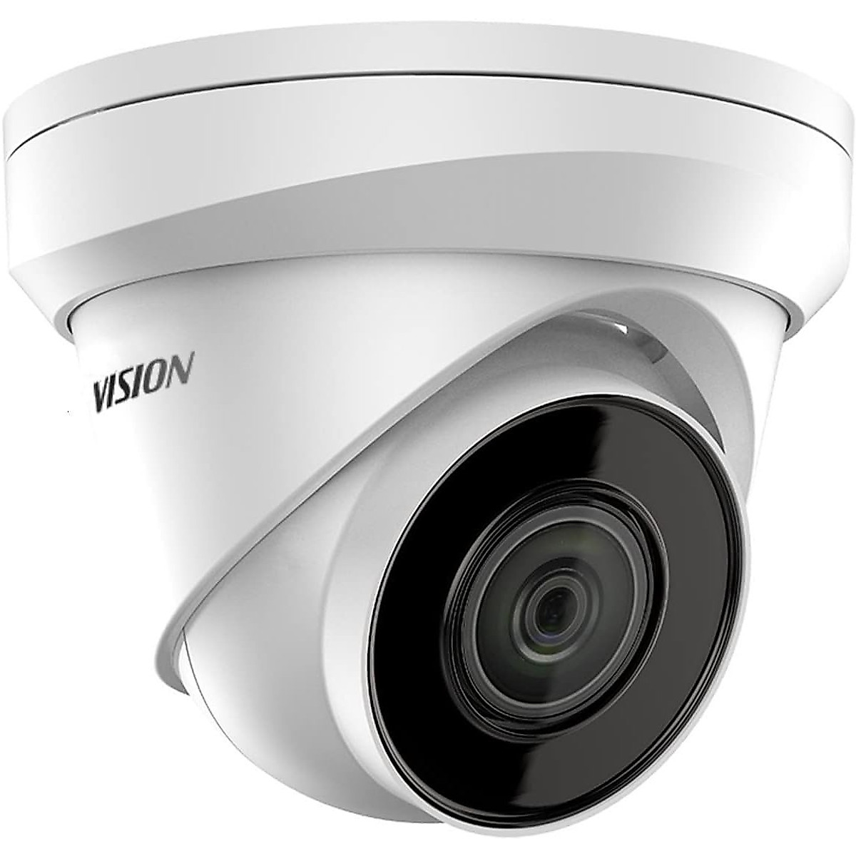 ECI-T24F2 4MP POE IP Turret Dome Camera 2.8mm 98° Wide Viewing Angle, True WDR, 98ft EXIR Night Vision, Full Metal IP67 Outdoor Rated, H.265+, Plug and Play Compatible with Hik Vision NVR