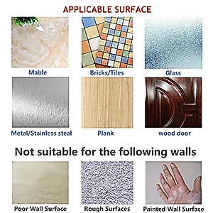 Kitchen Utensil Hanger with 6 Hooks, 2 Pack Under Cabinet Utensil Holder 360° Rotatable Kitchen Hooks Utensil Rack Space Saving No Drilling Nail Free Kitchen Utensil Organizer for Wall, Black