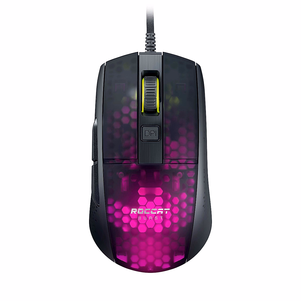 ROCCAT Syn Pro Air Wireless PC Gaming Headset, Black & Burst Pro PC Gaming Mouse, Optical Switches, Super Lightweight Ergonomic Wired Computer Mouse, RGB Lighting, Black