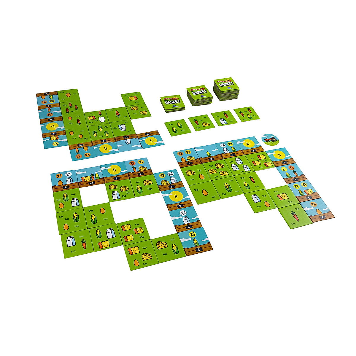 Downtown Farmer's Market- Family Strategy Game