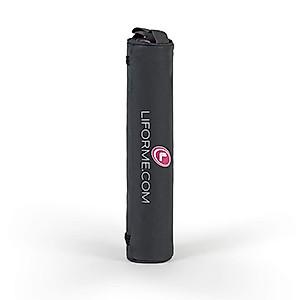 Liforme Yoga Pad - Free Yoga Bag, Patented Alignment System, Warrior-like Grip, Non-slip, Eco-friendly and biodegradable, 4.2mm thick pad for knee, elbow and hand support during Yoga (Yellow)