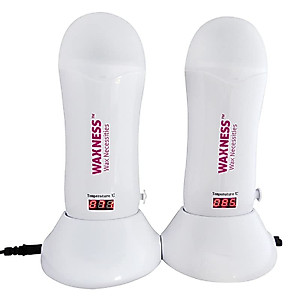 Wax Necessities Digital Double Cartridge Wax Heater with Base WX-1D X 2