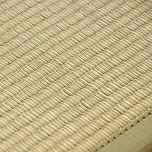 BJDesign Japanese Traditional Igusa (Rush Grass) Tatami Floor MattressTatami mat, Twin XL. Made in Japan