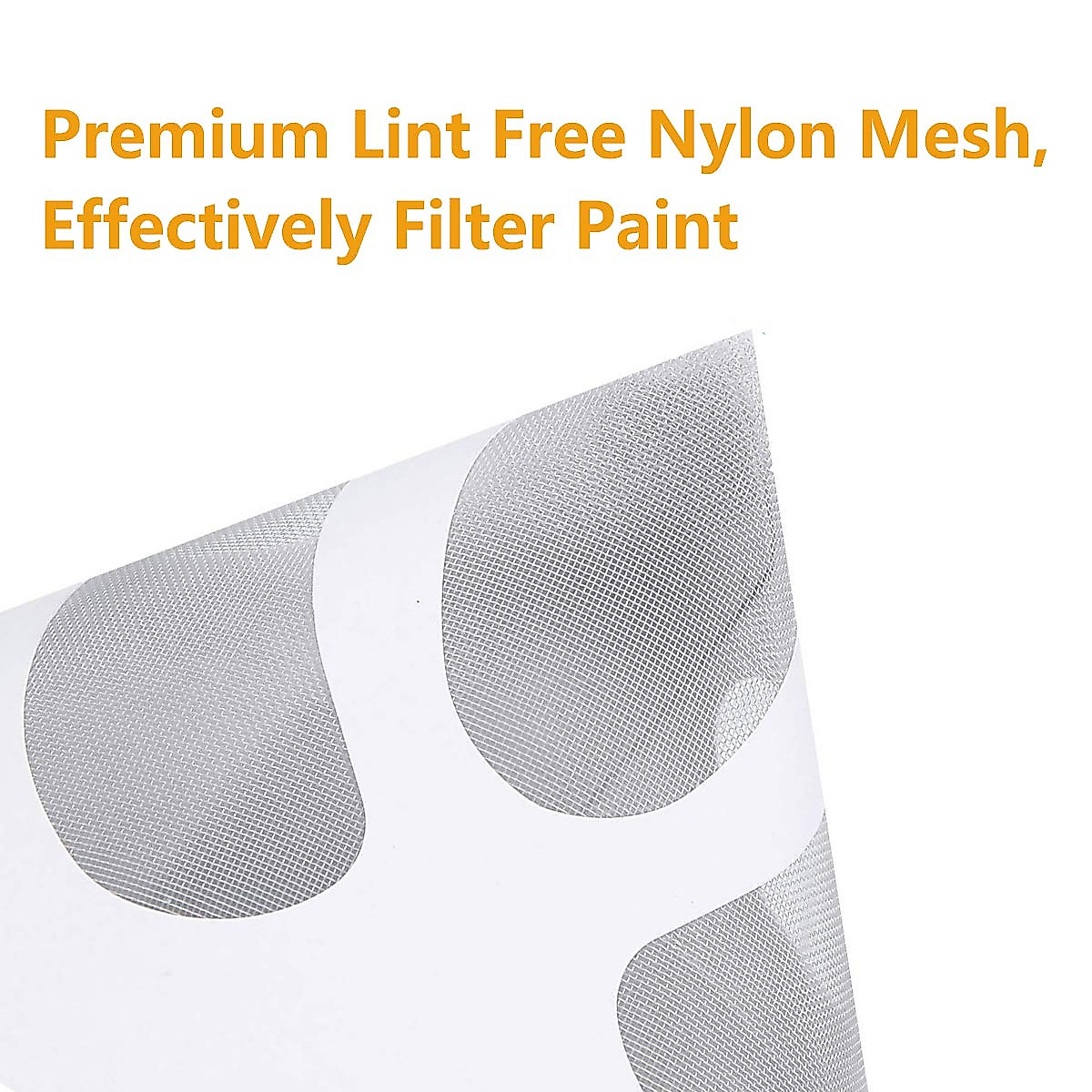 Terberl 100 Pack 100 Micron Paint Cone Paint Strainers, 100 Micron Paint Filter Paint Filter Cone with Fine Nylon Mesh - Automotive, Spray Guns, Arts & Crafts, Hobby & Painting Projects