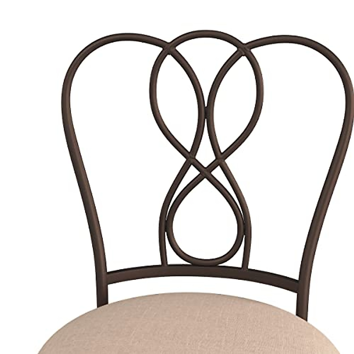 Hillsdale Furniture Hillsdale Christina Vanity Stool, Bronze