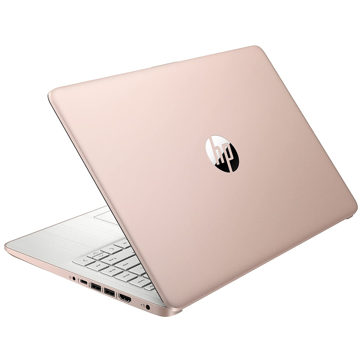 2022 HP Pavilion Laptop, 14-inch HD Touchscreen, AMD 3000 Series Processor, Long Battery Life, Webcam, HDMI, Windows 10 + One Year of Office365 (14, 16GB RAM | 320GB Storage, Rose Gold)