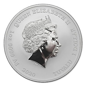 2020 P 1 oz Silver Zeus Gods of Olympus Coin by The Perth Mint Brilliant Uncirculated with a Certificate of Authenticity $1 Seller BU