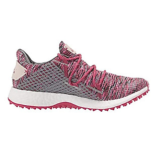 adidas Women's W Crossknit DPR Golf Shoe, Grey/Wild Pink/Screaming Pink, 9 US