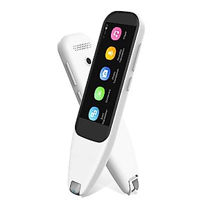 DOSMONO Document Scanners，OCR Text Reading Pen with 112 Languages Translator Device，Portable Real-time Translation Pen Scanner，Learning&Travel&Business Communicati，Text to Speech Device for Dyslexia