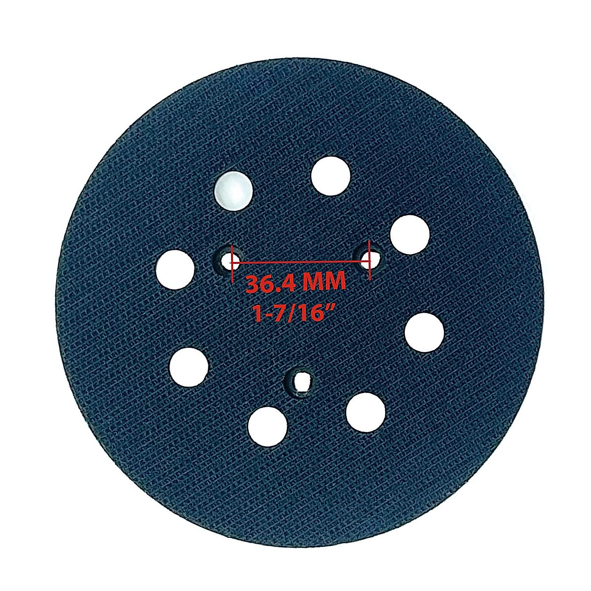 HVAKHVA 2 PCS Replacement Sander Pad for dewalt/Makita, 5 Inch Orbital Sander Replacement pad Compatible with Dewalt DW423, D26451 D26453 DW4388 and for Makita BO5010, BO5030K, BO5031K, BO5041K