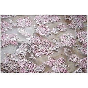 XMTXZYM 2 Meter Retro Embossed Yarn Dyed Jacquard Fabric Dress DIY Sewing Fabric