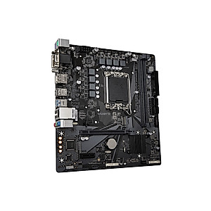 GIGABYTE H610M S2H DDR4 (H610/ Intel LGA 1700/ Micro ATX/ DDR4/ Single M.2/ PCIe 4.0/ USB 3.2 Gen1/ Realtek GbE LAN/Motherboard)