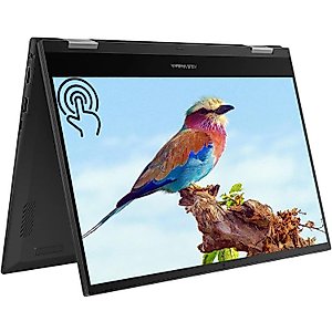 ASUS Vivobook Thin and Light 2-in-1 Touchscreen Laptop, 14" Touch Display, Intel Dual-core Processor, 4GB RAM, 192GB Storage (64GB eMMC, 128GB MicroSD,), Intel UHD Graphics, Windows 11 in S Mode