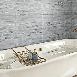 Livelynine 11-Pack 24X12 Peel and Stick Floor Tile Stickers for Kitchen