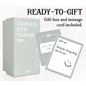 Onebttl Funny Friend Gifts for Women, BFF Gifts for Women, Gifts for Best Friend - Friends Coffee Mugs - Friends Forever - Birthday, Christmas Gifts for Her - 20oz Stainless Steel Travel Cup