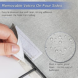 Flenpptly Wall Hanging Storage Bag Hanging Organizer Closet Hanging Storage Waterproof for Bedroom Bathroom Kitchen Dormitory Storage 3 Pack