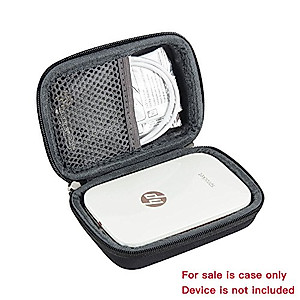 Hermitshell Hard EVA Travel Case for HP Sprocket Portable Photo Printer (Black)